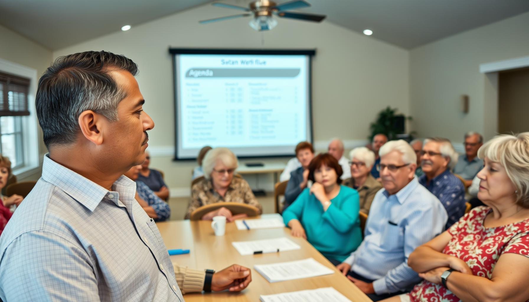 HOA Meeting Tips for 55+ Communities in PSL